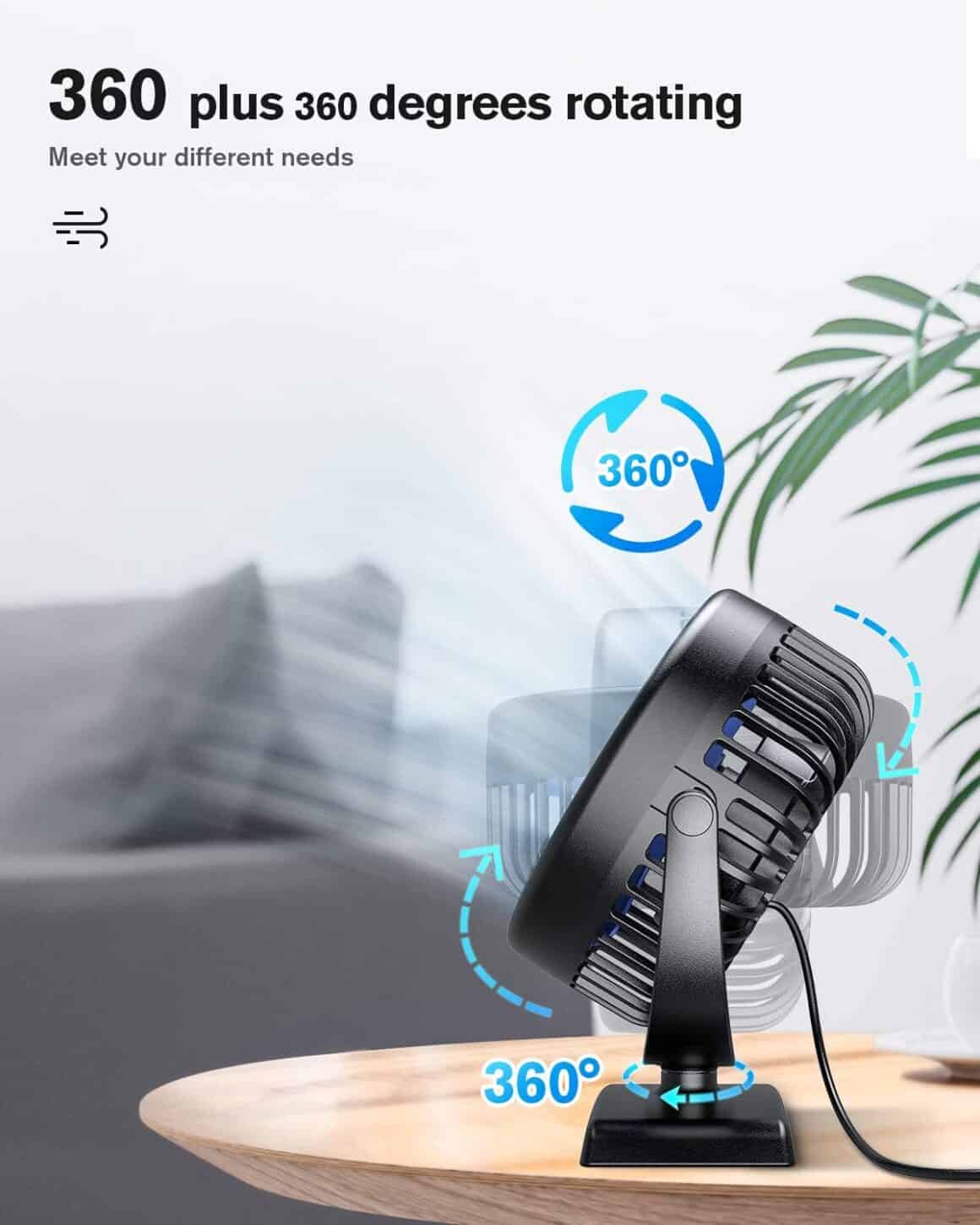 8 Best Desk Fans in 2023 [Out of 35 Tested]