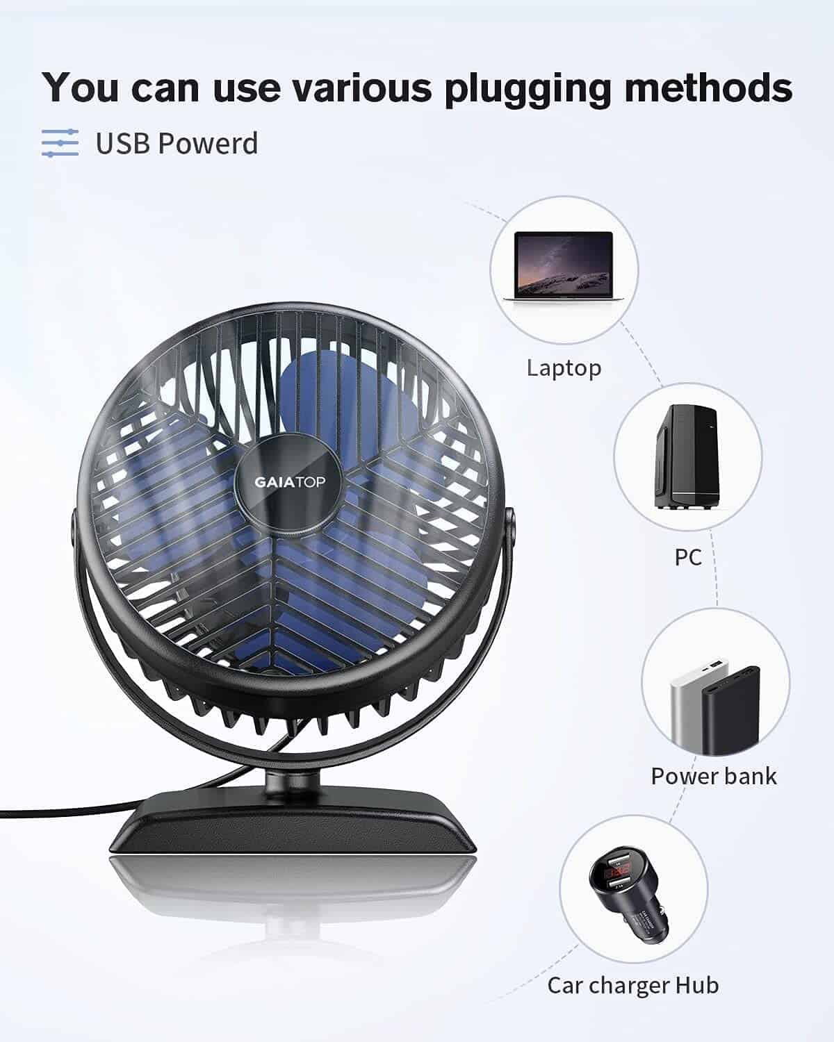 8 Best Desk Fans in 2023 [Out of 35 Tested]