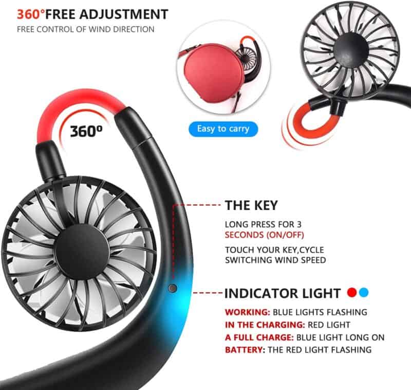 The 9 Best Neck Fans of 2022 [ACTUALLY Tested]