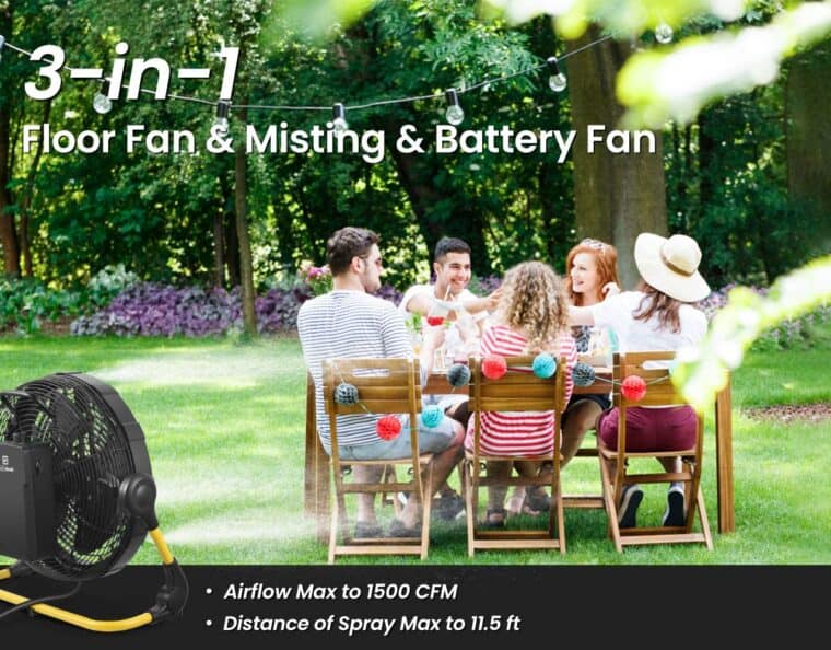 11 Best Outdoor Misting Fans in 2023 [Out of 25 Tested]