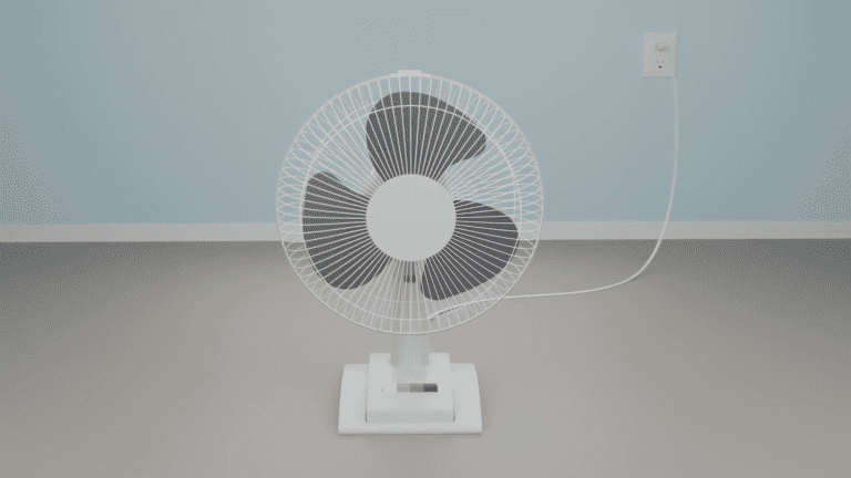 What is an oscillating (rotating) fan and how does it work?
