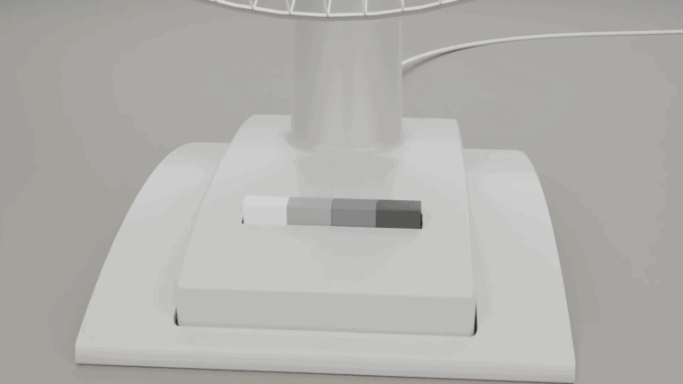 What is an oscillating (rotating) fan and how does it work?