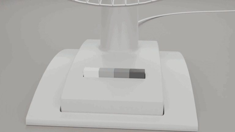 What is an oscillating (rotating) fan and how does it work?