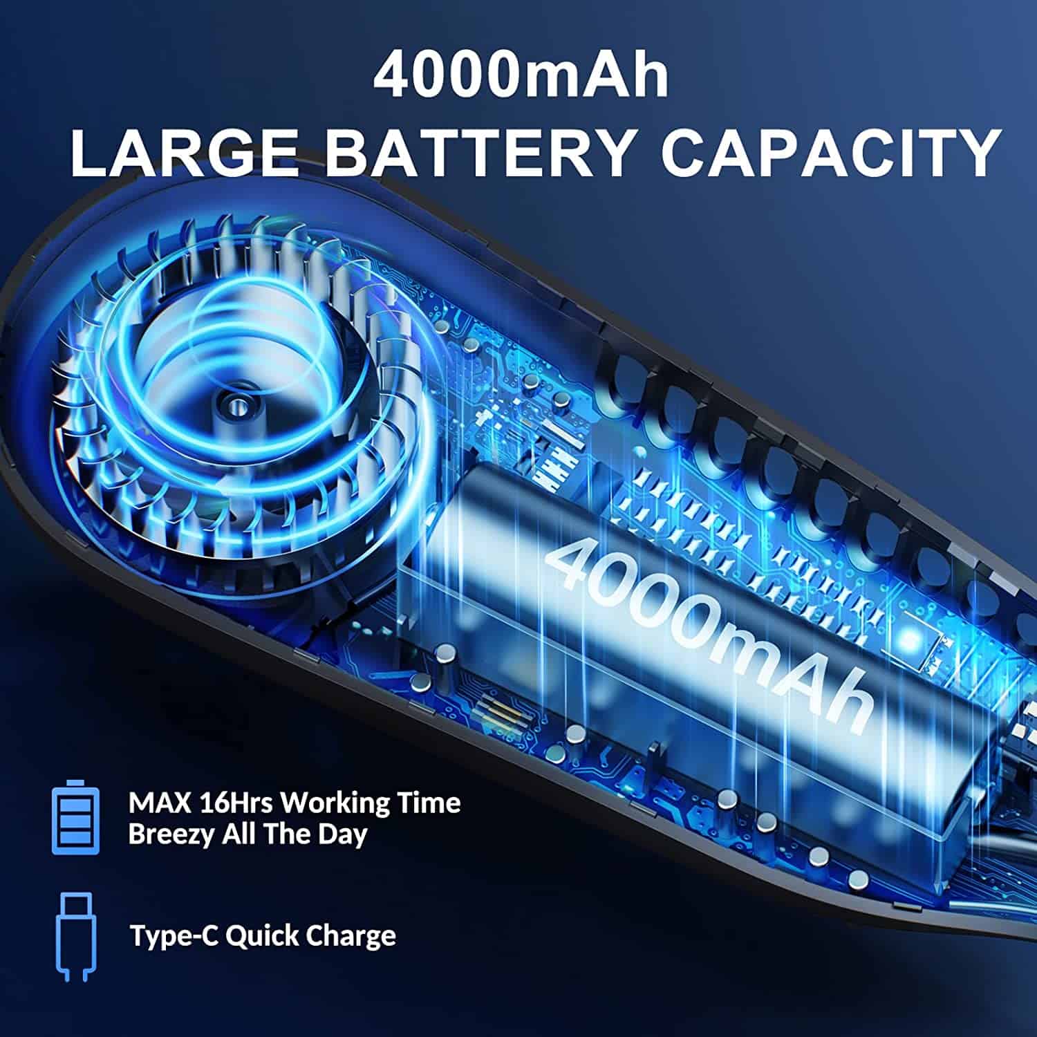 Batteries for Neck Fans - Charging Time and Battery Life