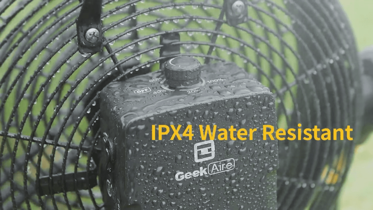 Geek Aire Battery Operated Misting Fan Review