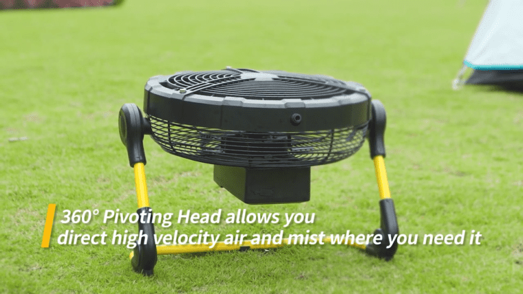 Geek Aire Battery Operated Misting Fan Review