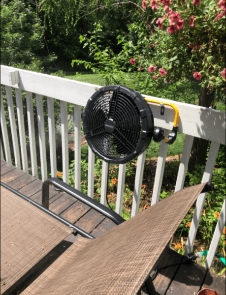 Geek Aire Battery Operated Misting Fan Review